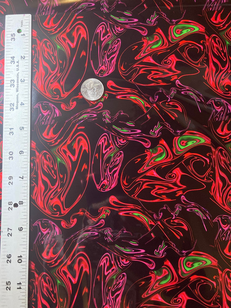 Neon Oil Slick – Hydrographic Film Supplies