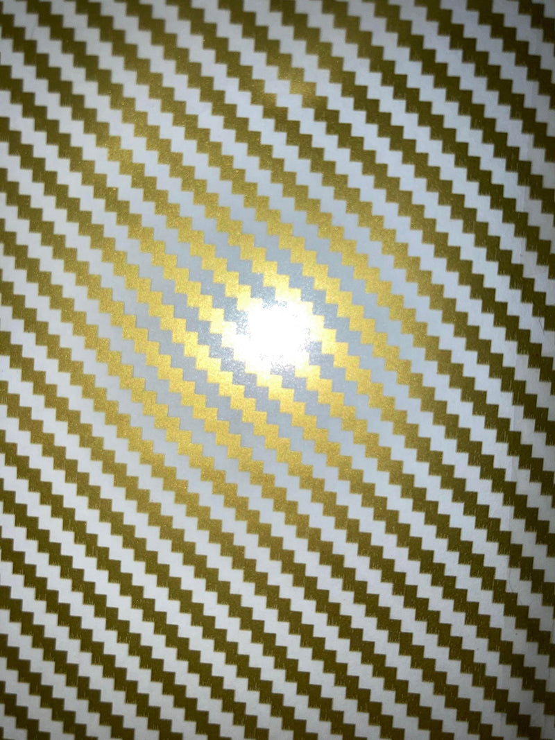 Yellow Gold Carbon fiber – Hydrographic Film Supplies